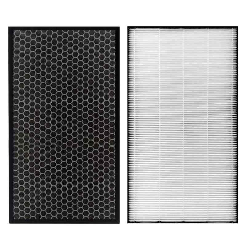 空気清浄機用交換フィルター 脱臭フィルター FZ-D50DF と 集じんフィルター HEPAフィルター FZ-D50HF 互換品