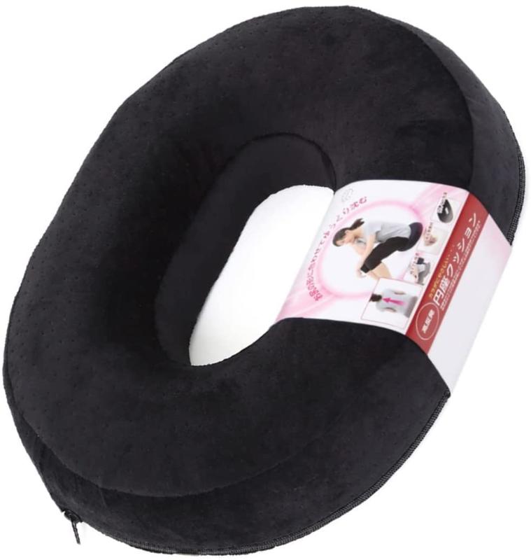 World Zakka 高反発 円座クッション 産後 痔 ドーナツ型 クッション✅【 助産師 ママさん推薦 】お尻の形に合わせてゆっくり沈む、高反発の円座クッションです。お尻や腰をしっかり支えて適度に体圧を分散します。✅【 使いやすい楕円形...