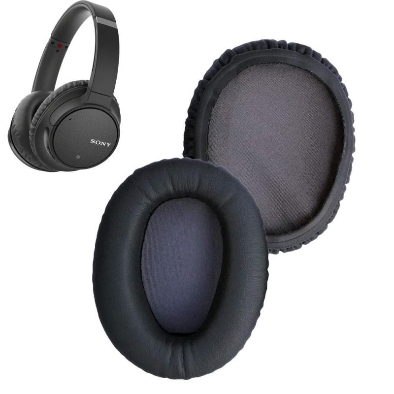 イヤーパッド For Sony WH-CH700N/WH-CH710N/WH-CH720N/MDR-ZX770BN/ZX780DC に対応 交換 用 ヘッドホンパッド 防止音漏れ防止 <1組 > なんしつ 高密度フォームRuiM...