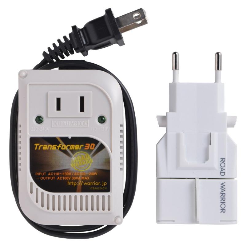 海外旅行用 ゴーコン変圧器セット 変換 アダプター 変圧器 セット例外申請承認済 RW108世界150ヶ国以上の電源コンセントに対応海外で携帯電話の充電等に最適電圧を気にせず世界中で日本専用(100V仕様)の電気製品を使いたい方に熱検出動作...