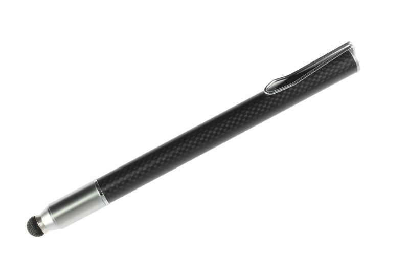 スマートフォン/タブレット用スタイラスペン （タッチペン） Su-Pen P201S-T9C （カーボン軸）特殊な導電性繊維と4重構造を持つ画期的なペン先を開発。類まれな書き味を実現しました。ペン軸素材にドライカーボン(CFRP)を採用。驚...