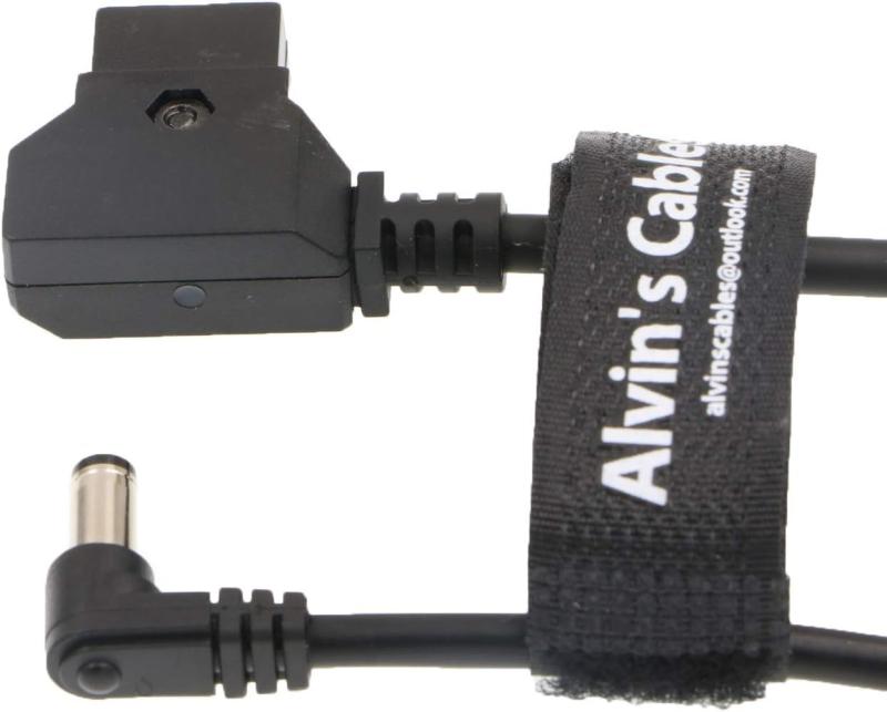 Alvin's Cables KiPRO LCD モニター 用の Anton Bauer 電源タップ D Tap to 直角 2.1 DC 12v ケーブル