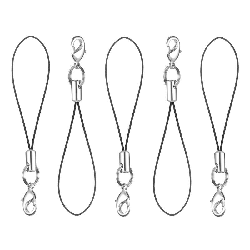 HiSumato 携帯ストラップパーツ 二重リング付きストラップ