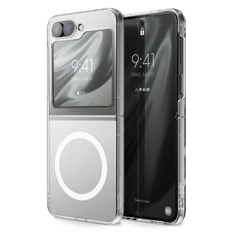 【elago】 MAGNETIC CLEAR CASE for Galaxy Z Flip6