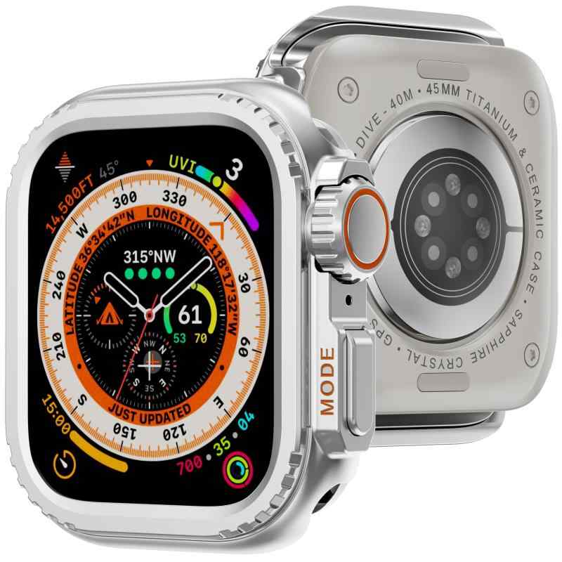 RHBBBDN for アップルウォッチ カバー 49mm 46mm 45mm 44mm 42mm Apple Watch用 ケース Ultra 3/2/1 Series 11 10 9 8 7 6 5 4 SE あっぷるうぉっち カバー ...