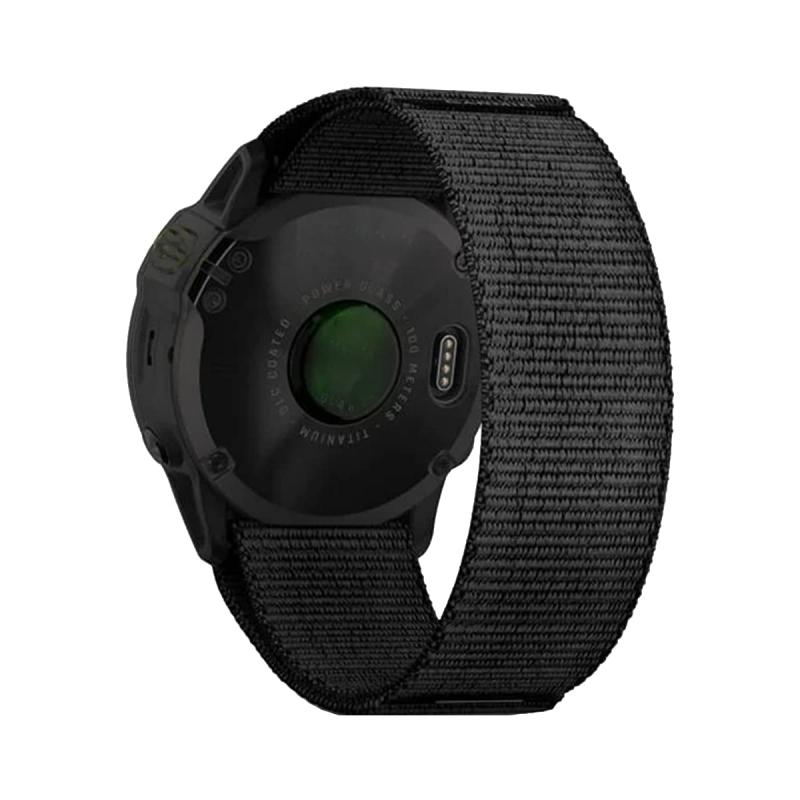 LDFAS Fenix 7X/6X/5X Plusバンド、26mm 超簡単フィットナイロンストラップ Garmin Fenix 7X/6X Pro/5X Plus/Tactix 7 Delta/Enduro 2 Bnadsに対応26mmの交...