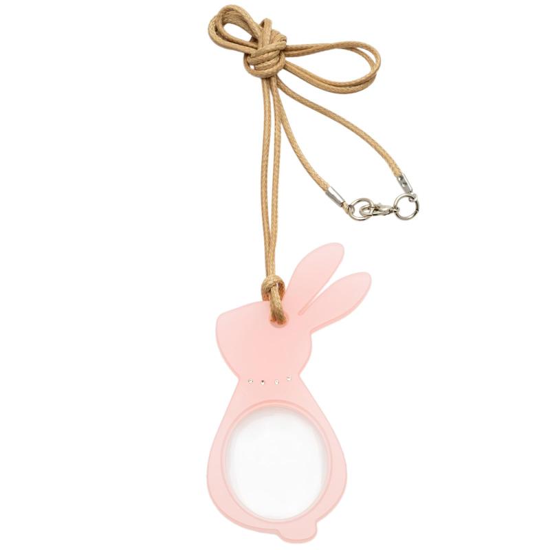 Fieldwork(フィールドワーク) ルーペ 手持ち 1.8倍 ストラップ付き うさぎ