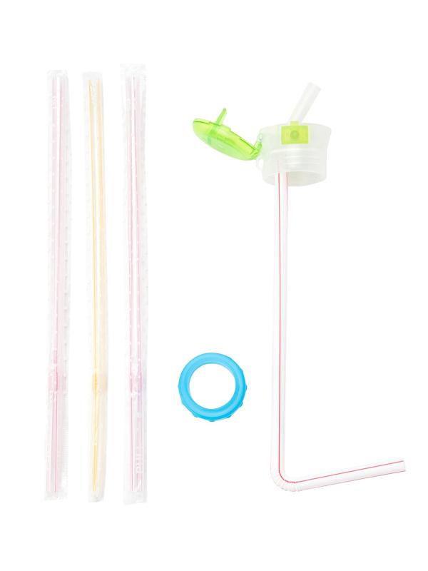 ストリックスデザイン ポケッチューストロー 日本製 調節ジョイント付 取替ストロー付 片手で使える ワンタッチオープン