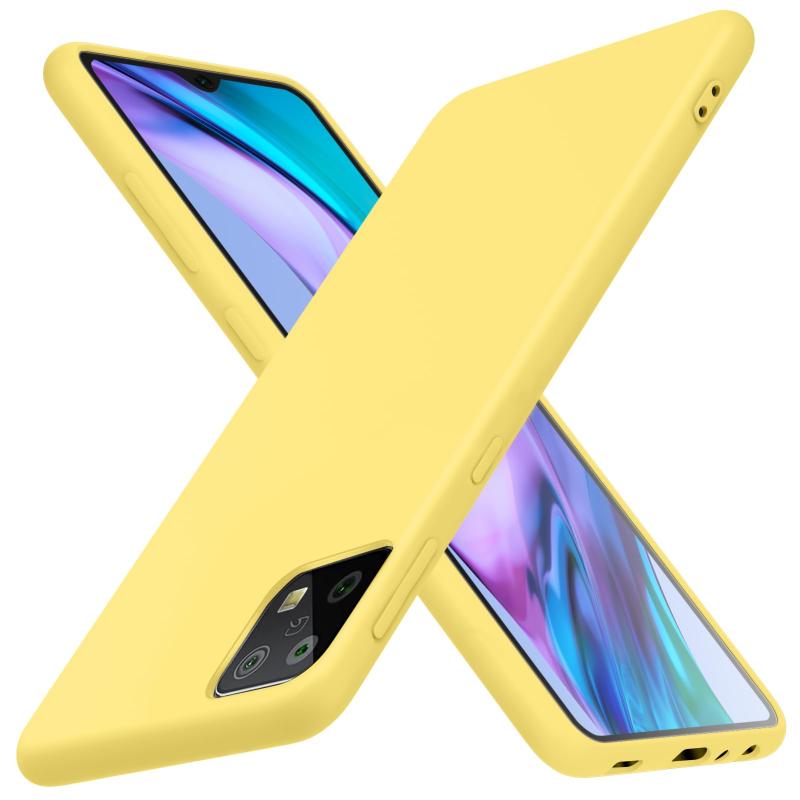 TLOMPLO 対応 AQUOS sense4 / sense5G 用の ケース 耐衝撃 クリア TPU SH-41A カバー SH-53A SH-M15 SHG03 ケース 薄型 軽量 滑り止め 黄変防止 柔軟 Qi充電 衝撃吸収 指紋防...