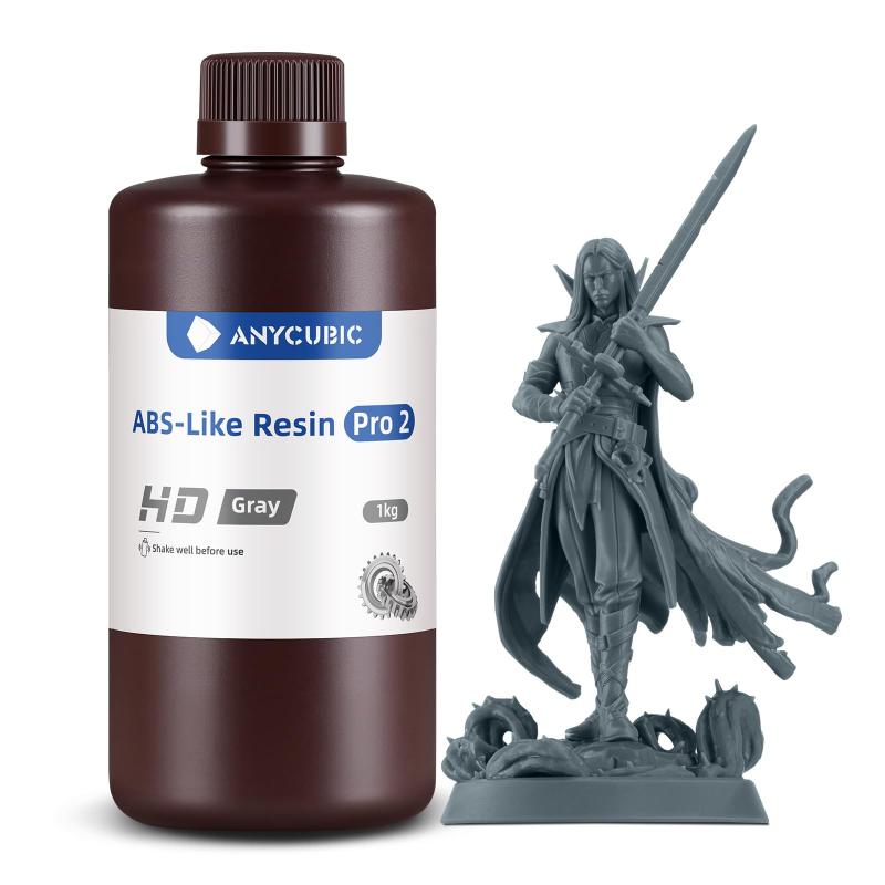 ANYCUBIC ABS-Like レジン Pro 2 強度と靭性が強化された 3Dプリンター レジン 低収縮性で高精度 ABSレジンANYCUBIC ABS-Like レジン Pro 2 強度と靭性が強化された 3Dプリンター レジン 低...