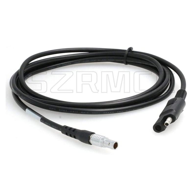 SZRMCC Trimble GPS RTKGNSS受信機57005800 R6 R7 R8 R1046125-20C交換用電源ケーブル2ピンSAEから0B7ピンSAE 2ピンコネクタを使用して12V拡張バッテリーを接続し、Trimble ...