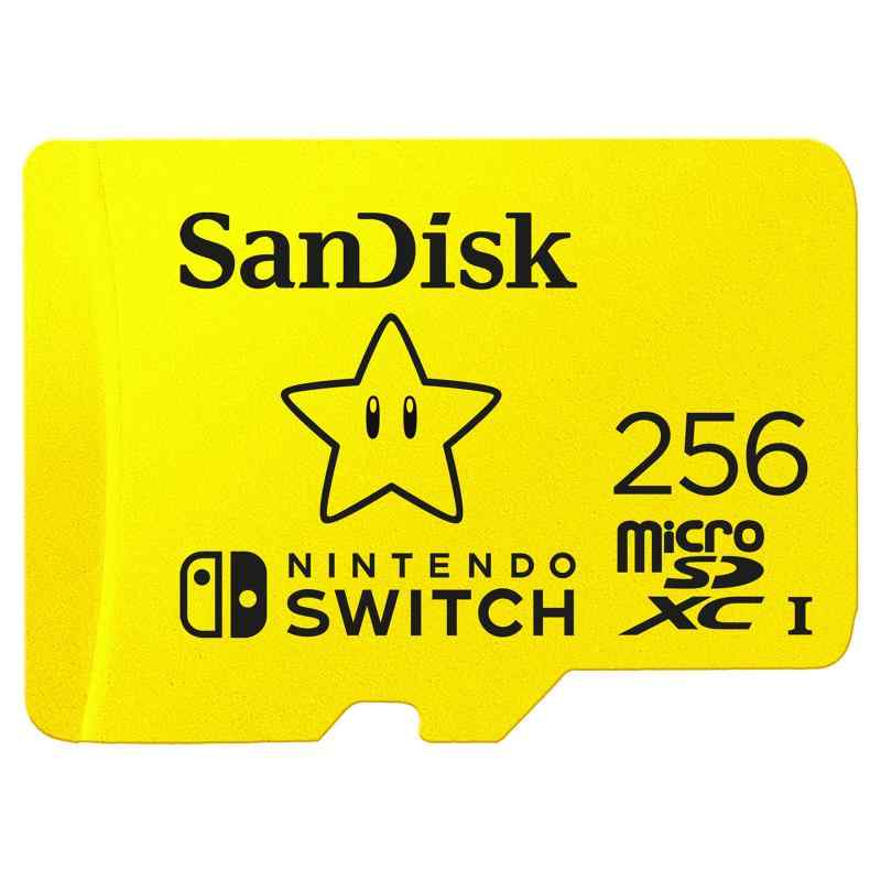 Sandisk SDSQXAO-256G-GN3ZN memory card 256 GB MicroSDXC Nintendoの正式ライセンス 海外パッケージ品任天堂の正式ライセンスを取得した任天堂スイッチ対応のMicroSDXCカード規...