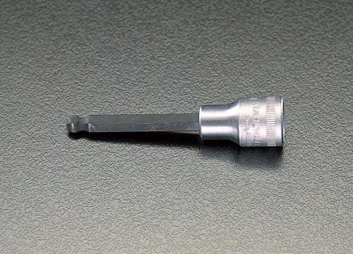 1/2"DRx 5mm/100mm [Ball Hex]ビットソケット差込角:1/2"^ボールポイント付^全長:100mm^対辺:5mm