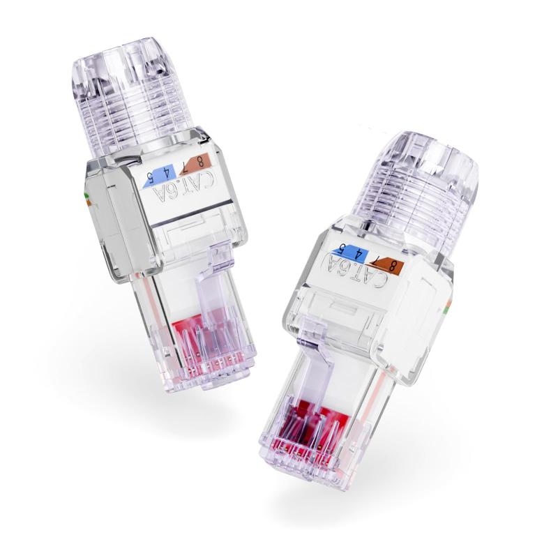 VCELINK LAN コネクター 圧着不要 1000 Mbps