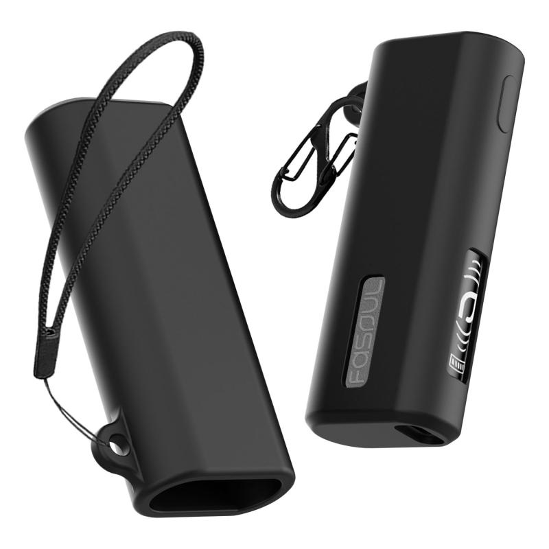 For glo(グロー) ヒーロ プラス Hilo Plus ケース [HVUYAL] 紛失防止用のフックを搭載した 軽量 キズ防止 防塵 傷つきにくい 柔らかなシリカゲルのスポーツクールなデザイン 衝撃 吸収