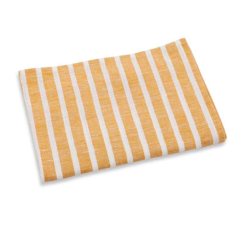 Cadeau屋｜食器拭き リネンキッチンクロス ステッチ 3種 ふきん 45×65cm