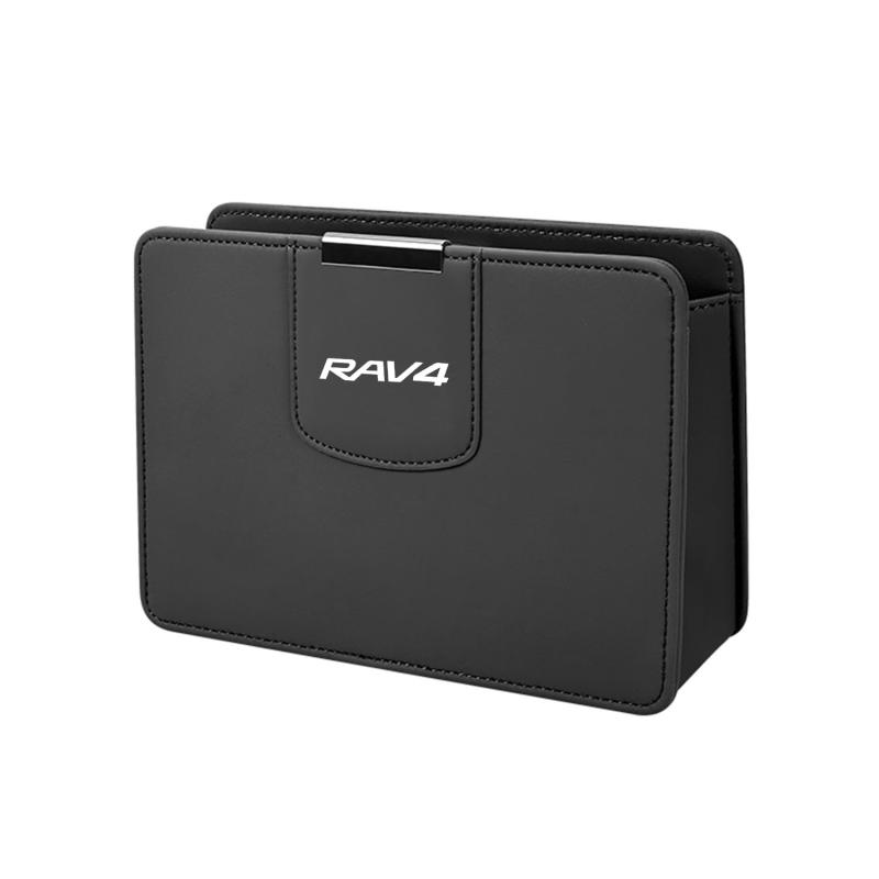 車内ゴミ箱 高級レザー製 ダストボックス｜おしゃれデザイン・耐久性・防汚性に優れ｜簡単お手入れ＆取り付け可能 車内アクセサリー 多機能収納ボックス