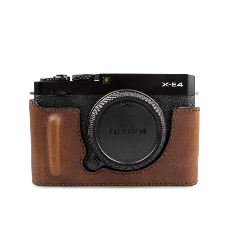 kinokoo 富⼠フイルムFUJIFILM XE4レザーケース FUJIFILMX-E4本革カメラケース