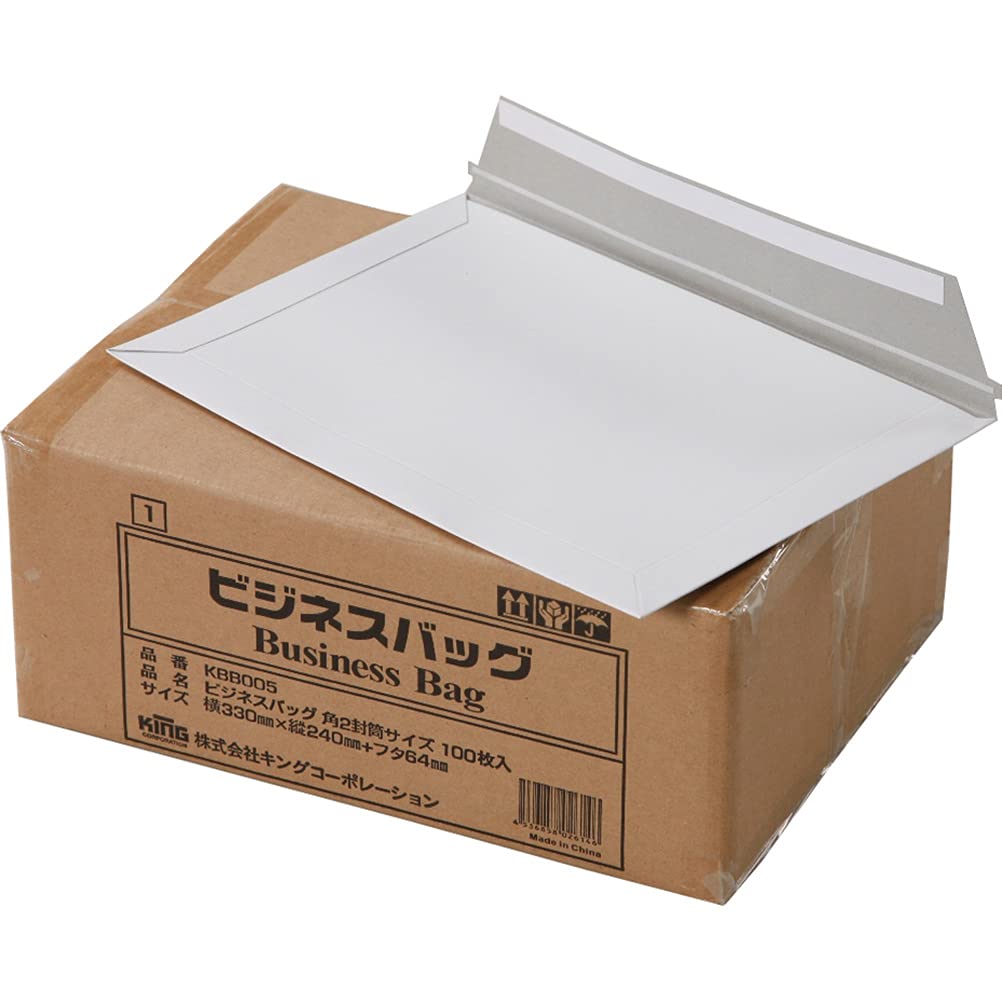 ブランド: キングコーポレーション 型番: KBB005 カラー: ホワイト サイズ: 角2