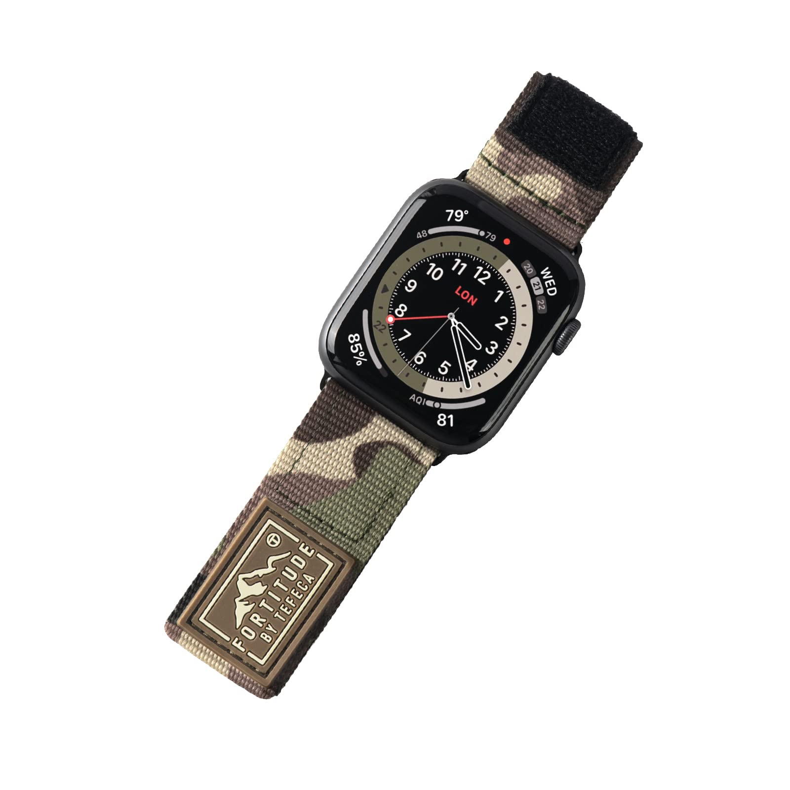 ブランド: Tefeca カラー: カモフラージュナイロン サイズ: M/L 38/40/41/42mm