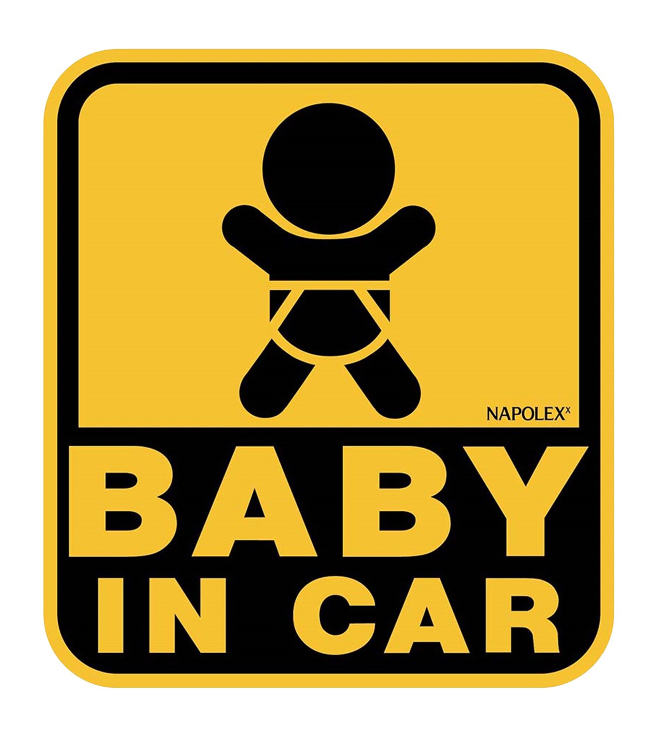 ブランド: ナポレックス(Napolex) 型番: SF-39 カラー: 「BABY IN CAR」 サイズ: 外貼り