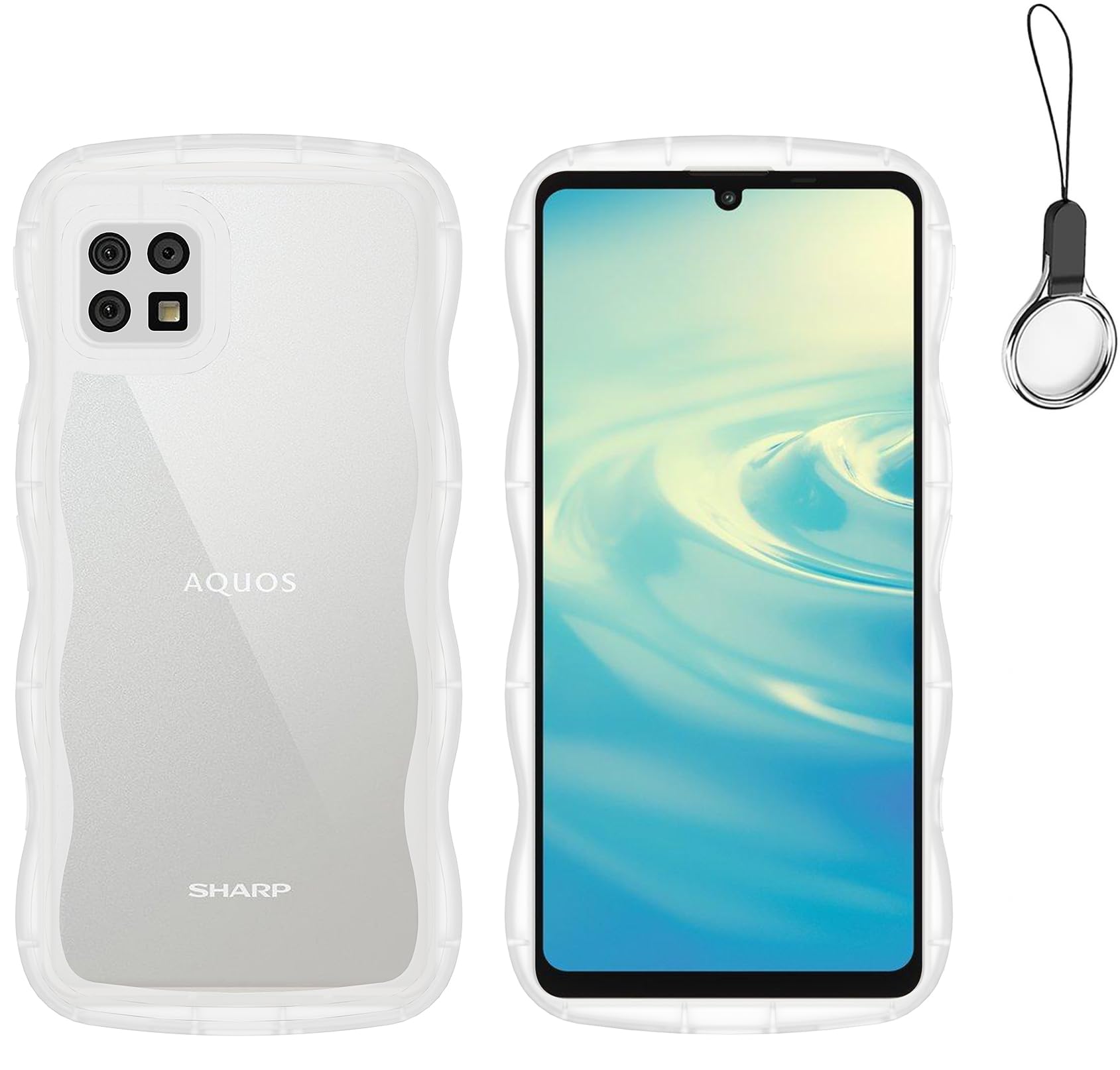 ブランド: HILEGENER 型番: AQUOS Sense4 カラー: 純透明 サイズ: AQUOS Sense4