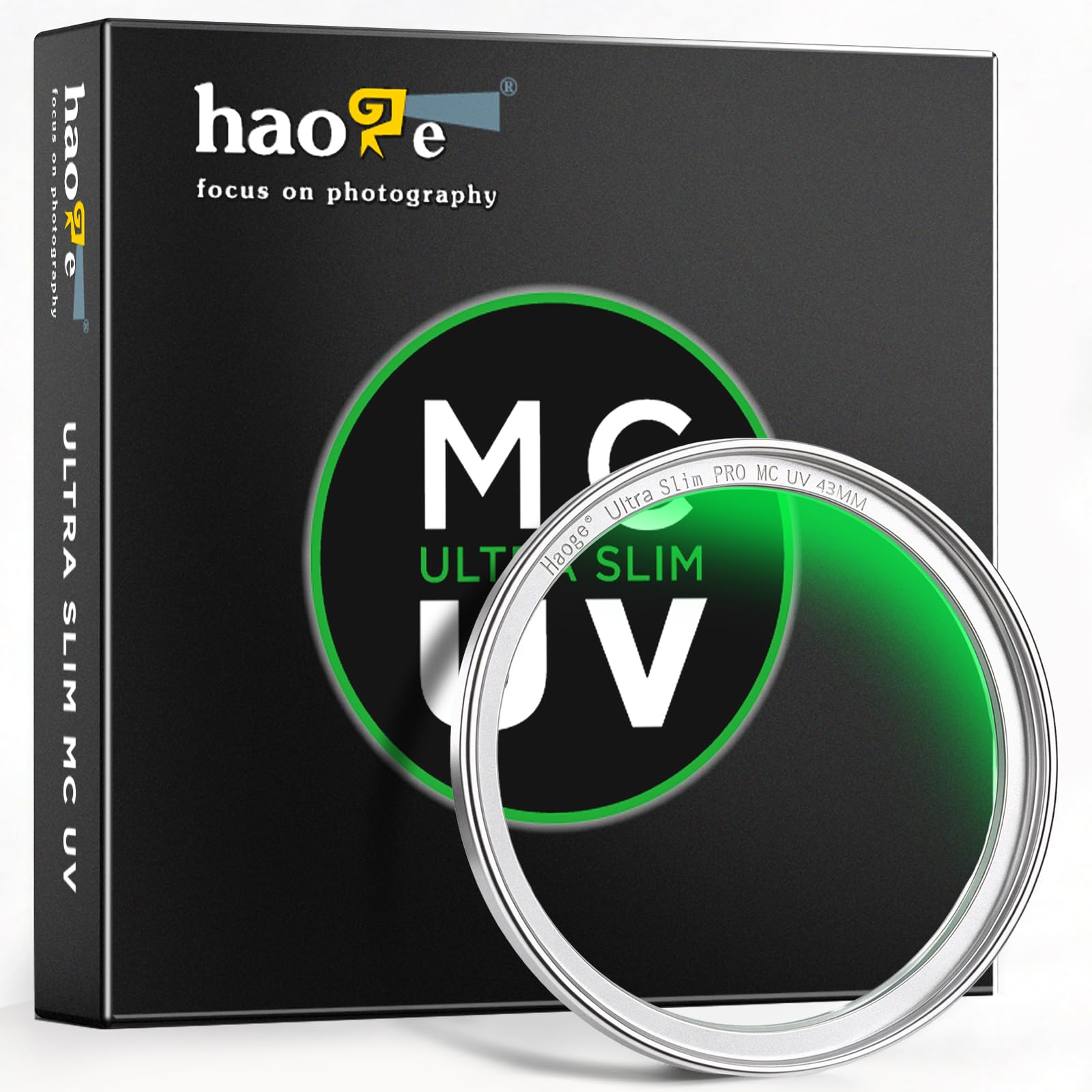 ブランド: Haoge 型番: UV-43-S US1 カラー: シルバー サイズ: 43mm(Silver Frame)