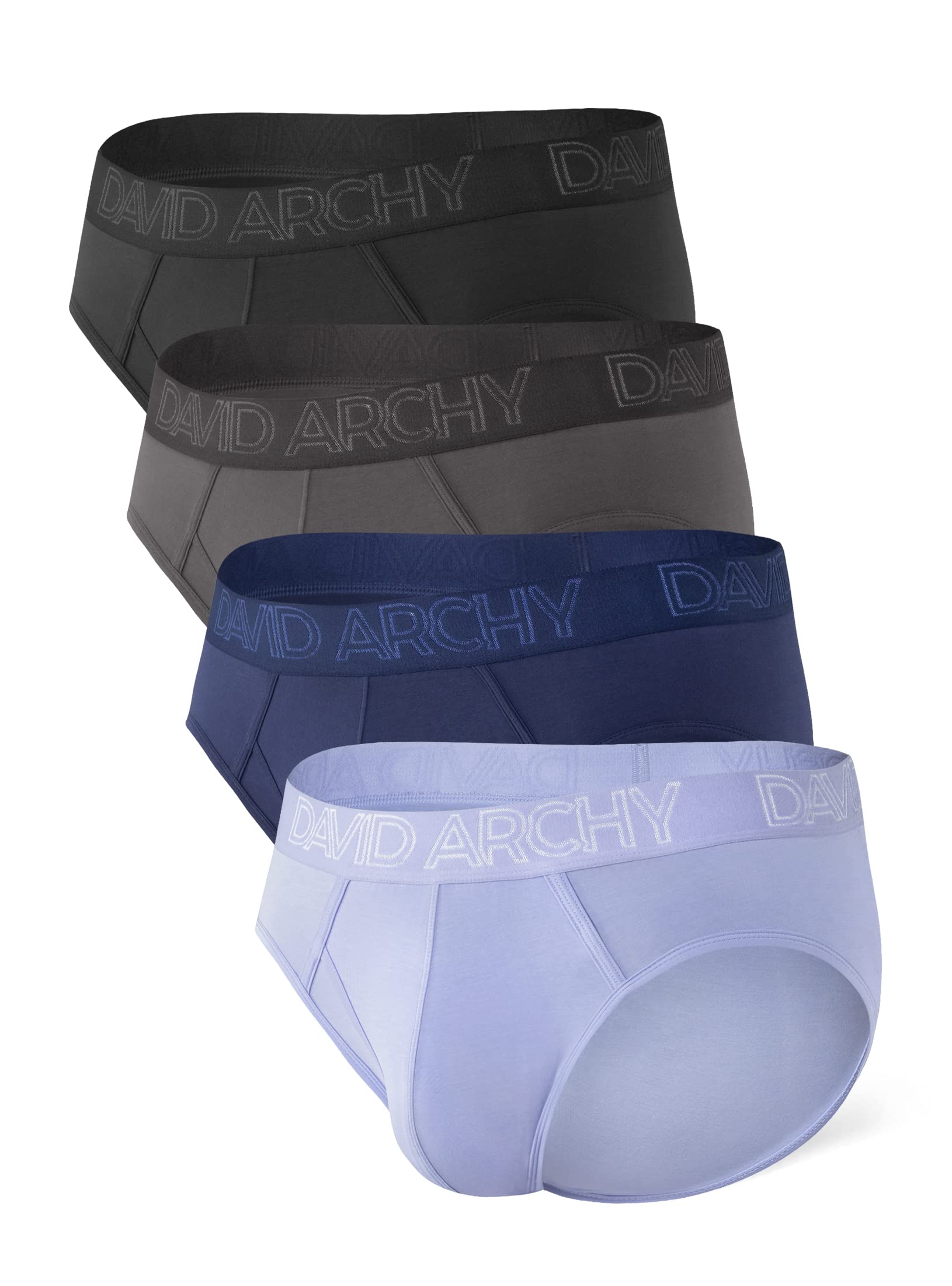 ブランド: DAVID ARCHY カラー: ブラック+ダークグレー+ダークブルー+ライトブルー サイズ: S