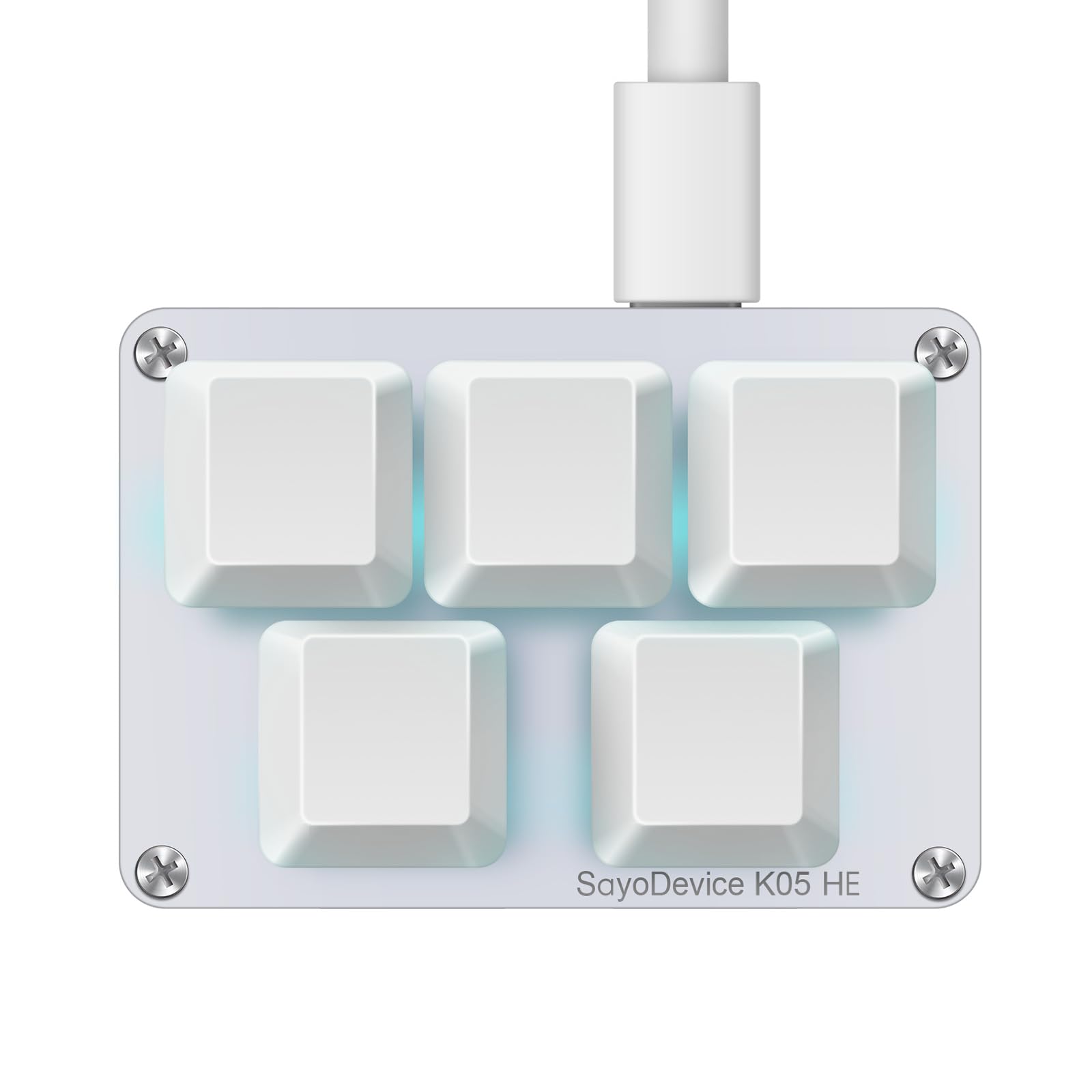 ブランド: SAYODEVICE カラー: ホワイト サイズ: Outemu Pink Switch
