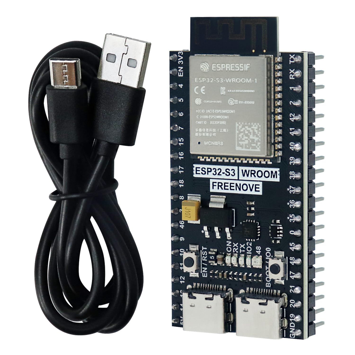 ブランド: Freenove 型番: FNK0099A カラー: 8 MB Flash 1 Pack