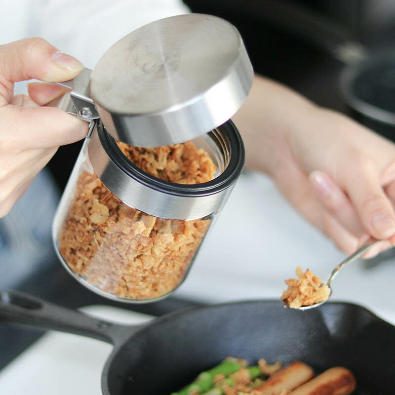 サイズ H.117mm W.115mm D.80mm 300ml 原産国 中国 材質 18-8 ステンレススチール、ホウケイ酸ガラス(耐熱温度差 120℃)　ABS、樹脂　スプーン:18-8 ステンレススチール透明なガラス製で、中身が一目で...