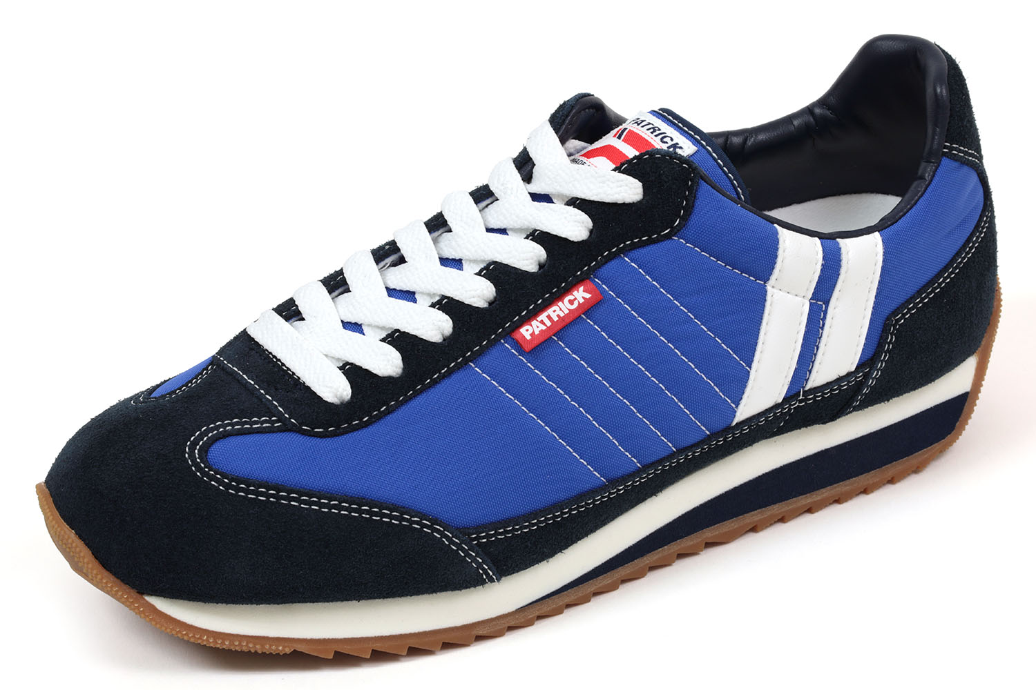 PATRICKの顔として、デビュー以来、常に人気の高いコアモデル「マラソン」です。 クッション性に優れたソールとスポーティーなナイロンメッシュとベロアの組み合わせで、デザイン・機能の両面に優れた定番モデルです。 映えやすいレトロな色合いの、...