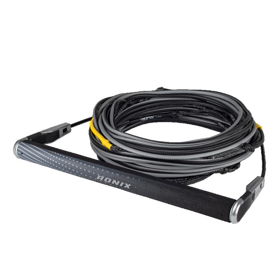 【送料無料】2026 RONIX One Combo - Hide Grip 1.25 in. Dia. w/80 ft. 5-Sect. R8 Rope Chrome / Black ロニックス WAKEBOARD ウェイクボード ハンド...