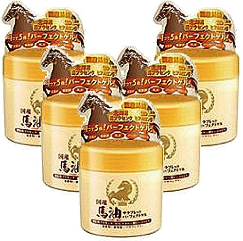 ・ 230グラム (x 5)化粧水・美容液・乳液・パッククリームの5役をこれ1つでオールインワンパーフェクトゲルです。 国産馬油・北海道馬プラセンタ配合 【 使用方法 】 洗顔後、手のひらにパール粒1コ分をとり、お肌になじませてください。 ...