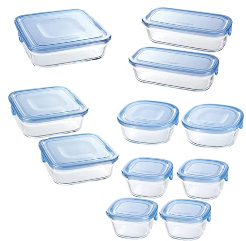 11点セット・ブルー デラックスセット PS-NPR-11B・・Style:11点セットPatternName:1.2L×1個・800ml×2個 ・500ml×2個・450ml×2個・200ml×4個Color:ブルー・サイズ:200ml/...