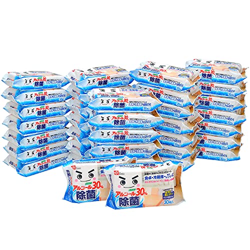 ・ホワイト ケーズ販売(36個入) SS-222・・Size:ケーズ販売(36個入)・生産国:日本・内容量:30枚入×36パック (1 080枚)：シートサイズ30×20cm・高濃度アルコールでしっかり除菌できます。食卓だけでなく、冷蔵庫や...