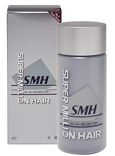 ・ダークブラウン 40グラム (x 1) ・・Color:ダークブラウン・薄毛・抜け毛・円形脱毛症・白髪でお悩みの方へわずか10秒で頭頂部・後頭部・分け目・つむじ・生え際の薄毛をカバーします。・増毛パウダー(植物系抗菌繊維)が静電気で付着し...