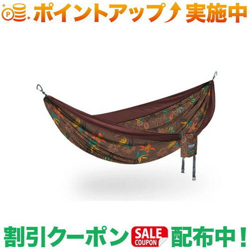 広々としたサイズは非常に快適で、2人で腰かけるのはもちろんですが、1人でのご使用にもオススメです。※キャンプ場やフィールドでご使用いただく場合、別途サスペンションが必要です。DoubleNest Hammock Printsと組み合わせてご...