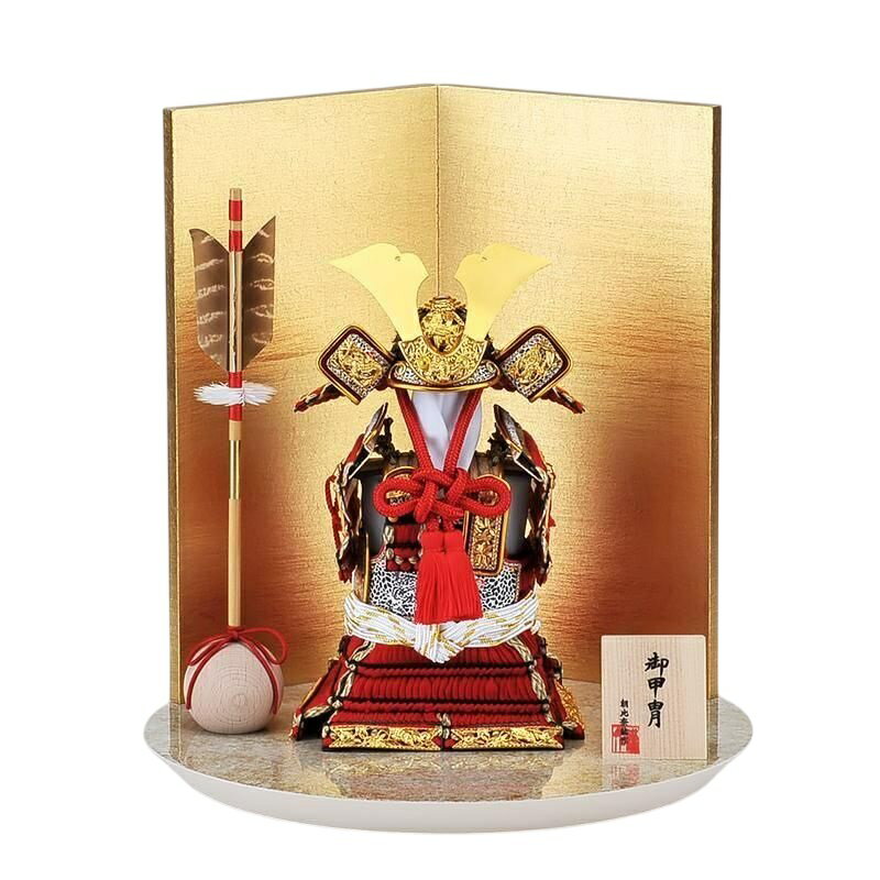 ・作者：：朝比奈龍作・伝統の工芸品：製作地 埼玉県・サイス(cm)：幅30×奥行30×高さ32・埼玉県指定の伝統的手工芸品「越谷甲冑」・正絹縅、黒小札、奉納仕立鎧★作者：朝比奈龍(あさひなりゅう)埼玉県越谷市に工房を構える「甲冑工房朝比奈」...