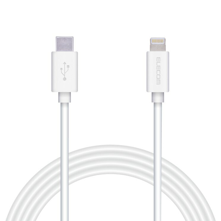 特徴 iPhoneの高速充電に対応。 Lightningコネクタを搭載したiPhoneなどとUSB-Cポートを搭載したパソコンや充電器を接続し、充電・データ転送ができるUSB-C to Lightningケーブル。 カラー 概要 ■Ligh...