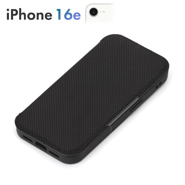 対応機種 iPhone16e デザイン・カラー・種類 ブラック 商品説明 「PG-25KGF03BK」は、デザインと機能性を追求したiPhone 16e用 ガラスフリップケースです。スタイリッシュなラウンドデザイン。耐久性に優れたナイロンメ...