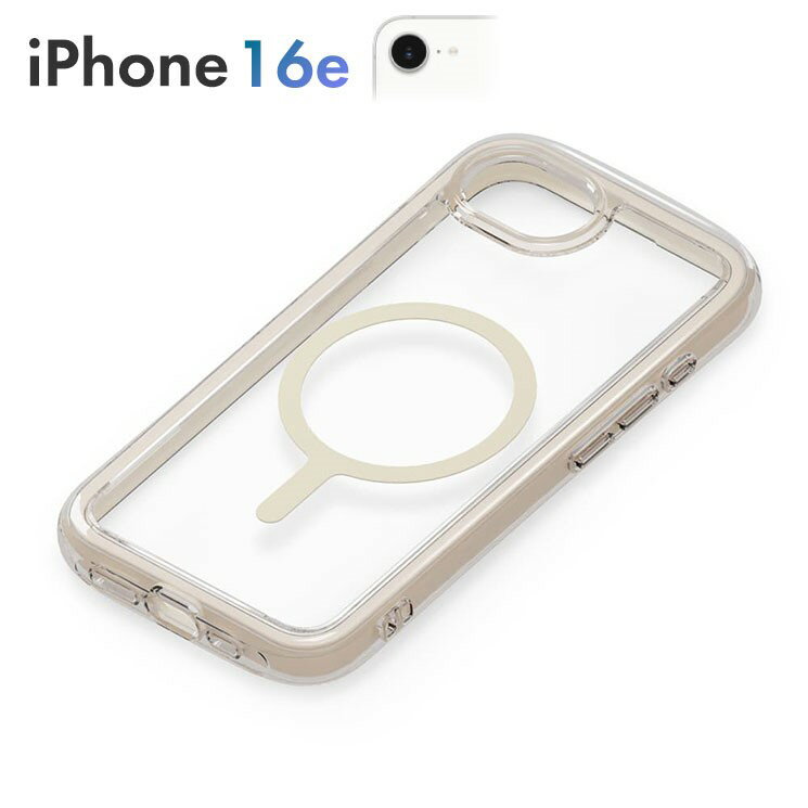 対応機種 iPhone16e デザイン・カラー・種類 モカ 商品説明 「PG-25KMA02BE」は、各種MagSafeアクセサリーに対応した360°エアクッション構造でiPhone本体を衝撃から守るiPhone 16e用 エアクッションケ...