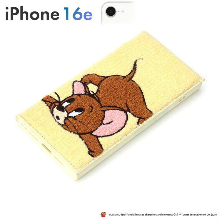 対応機種 iPhone16e デザイン・カラー・種類 ジェリー 商品説明 「PG-W25KCF02JER」は、「トムとジェリー」デザインの機能性を追求したiPhone 16e用 クリアフリップケースです。手にフィットするスクエアデザイン。ふ...