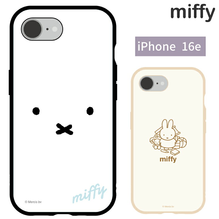 商品 iPhone 16e IIIIfit ケース 種類 フェイスミッフィー 特徴 裏面を覆うiPhone16e対応プロテクトジャケットです。PC+TPU一体成型のハイブリッド構造による耐衝撃タイプ。キズを防ぎ、軽微な振動や衝撃から守ります...