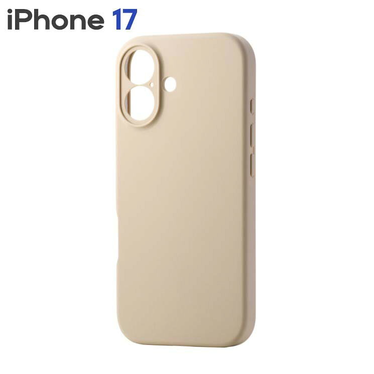 商品説明 ■対応機種：iPhone 17 ■セット内容：ケース本体×1 ■材質：ケース本体:シリコン、ポリカーボネート、ポリエステル、磁石 ■カラー：ベージュ ■ワイヤレス充電器対応：○(磁力装着タイプのワイヤレス充電器にのみ対応)磁力装着...