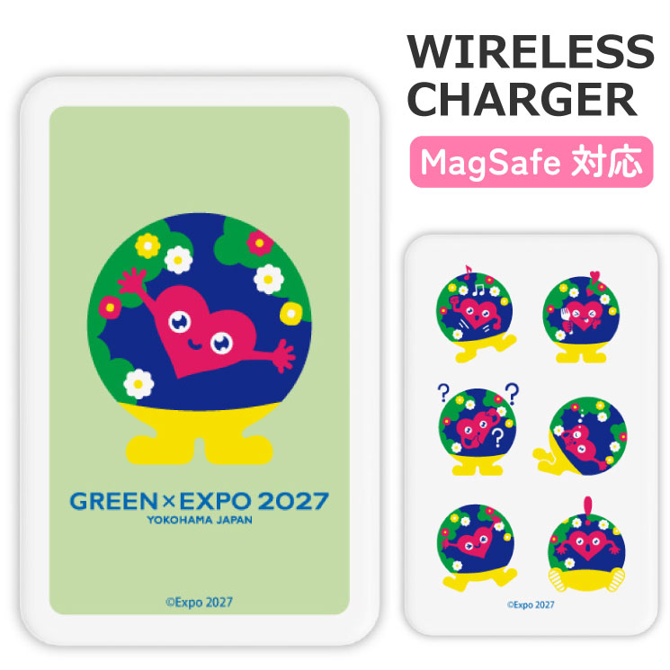商品 MagSafe対応 ワイヤレスリチウム充電器 5000mAh 種類 AタイプBタイプ 特徴 磁力でピタッと装着できる、持ち運びに便利なMagSafe対応リチウムイオンポリマー充電器です。PSE規格適合。電池容量は5000mAhで、最大...