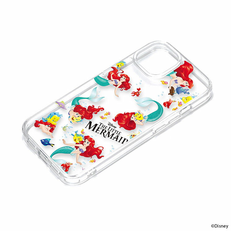 対応機種 iPhone 15 種類 アリエル 特徴 「PG-D23APT11ARL」は、ディズニーキャラクターデザインの2023年 iPhone 6.1inch デュアルカメラ用 クリアハイブリッドケースです。クリアデザインでiPhone本...
