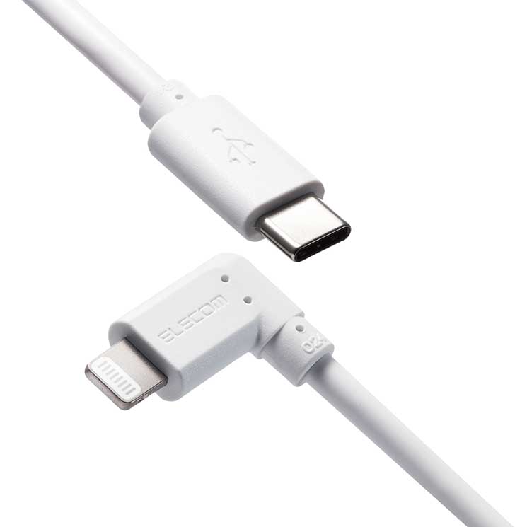 ■iPhoneやiPod、iPadなどのLightningコネクタ搭載機器とUSB Type-C(TM)端子を搭載しているパソコン及び充電器を接続し、充電・データ通信が可能なLightningケーブルです。※iPadはパソコンからは充電でき...