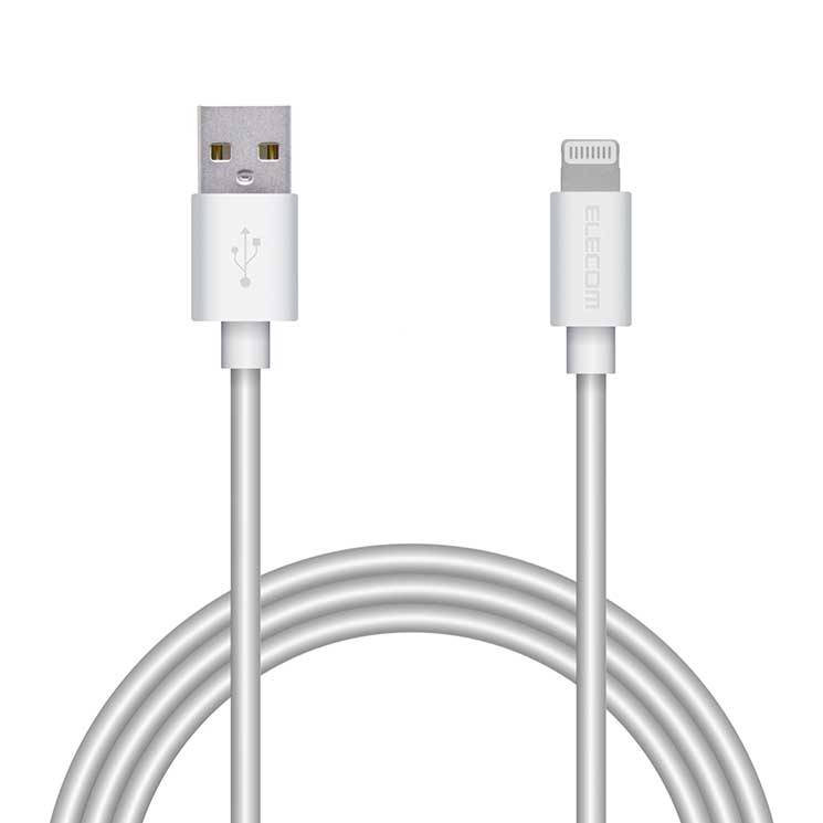 ■USB(Aタイプ)のインターフェイスを持つパソコンに、Lightningコネクタを持つiPhoneやiPod、iPadを接続し、充電やデータ通信ができるUSBケーブルです。※iPadはパソコンからは充電できません。■※Apple社製ケーブ...