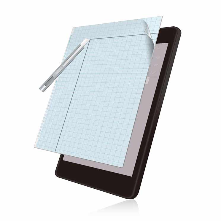 ■タブレットの液晶画面をキズや汚れから守る、フリーカットタイプの液晶保護フィルム。■画面サイズにぴったり合わせてカットできるフリーカットタイプです。■りけいシートに方眼目を印刷しており、ぴったりとサイズを確認可能です。■付属のクッションシー...